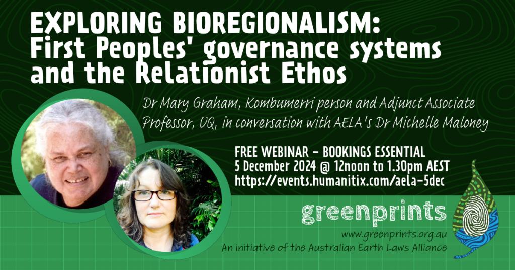 EXPLORING BIOREGIONALISM: First Peoples’ governance systems and the ...